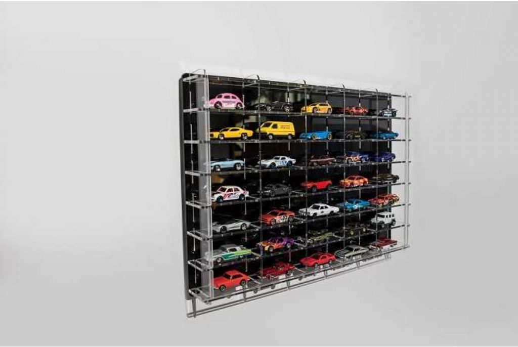 Atlantic 40111 1/64 Scale Wall Mounted Display Case for 35 Cars ...