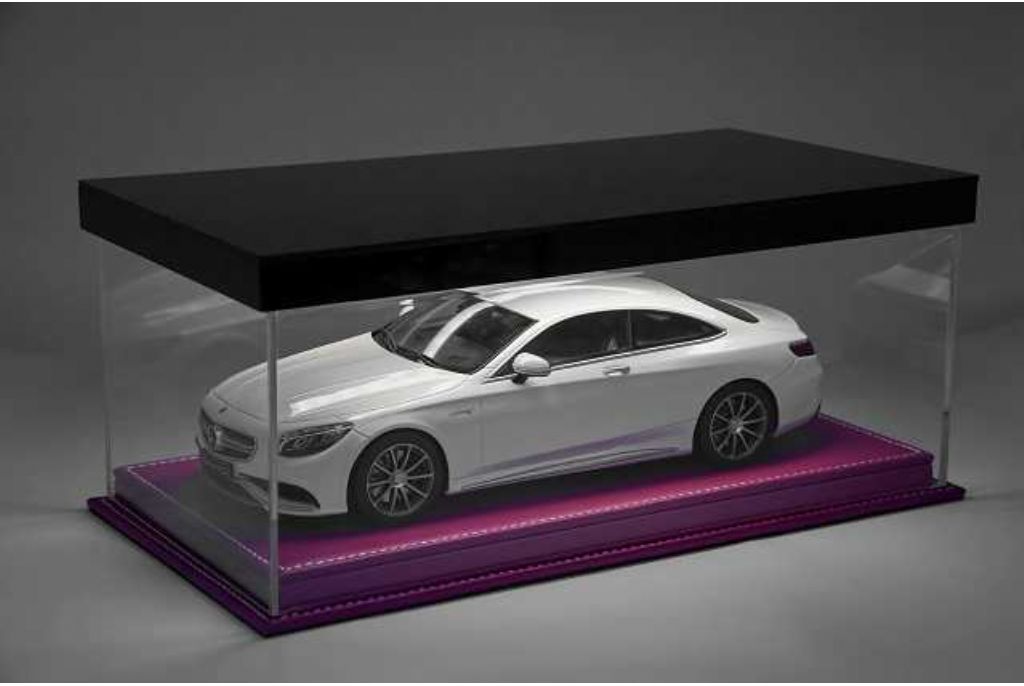 Atlantic Case 10239 Mulhouse 1:12 Scale Display Case with Pink Base ...